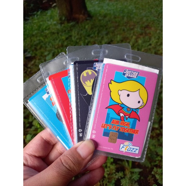 Jual Kartu Flazz Gen 2 Limited Edition Justice League Batman Supergirl ...