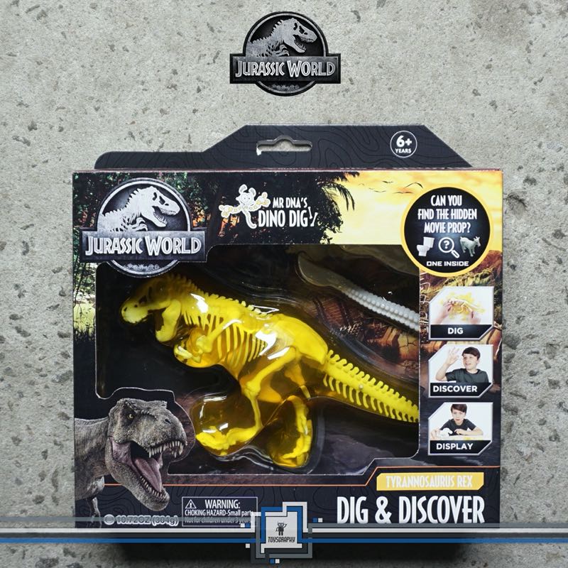 Jual Jurassic World Mr DNA Dino Dig & Discover Tyrannosaurus Rex Trex ...