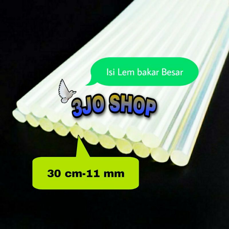 Jual Isi Lem Tembak Besar/Isi Refil Lem Bakar Besar 30 cm/ 11 Mm ...