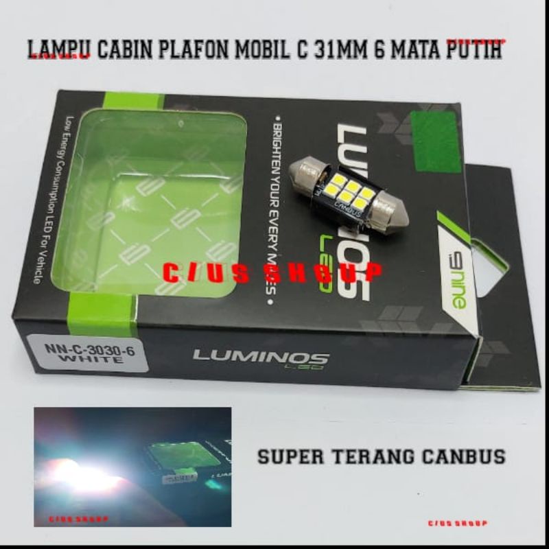 Jual SATU PCS LAMPU LED PLAFON MOBIL KABIN 3 TITIK 6 TITIK DAN 12 TITIK ...