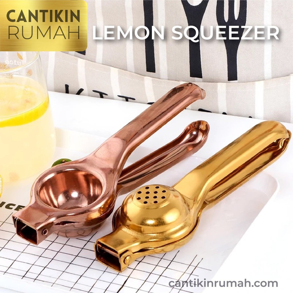 Jual ALAT PERAS LEMON SQUEEZER FRUIT JUICER STAINLESS | Shopee Indonesia