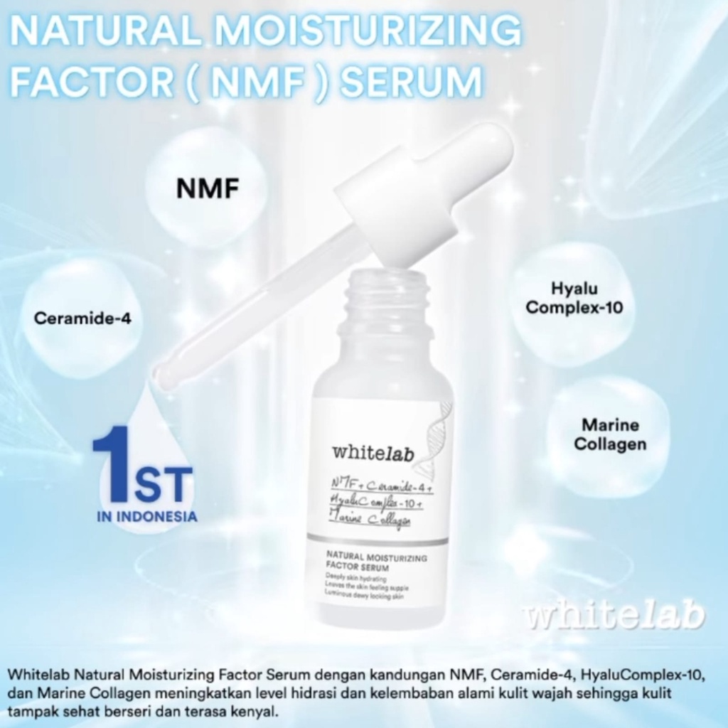 Jual Whitelab Natural Moisturizing Factor (NMF) Serum Wajah Moisturizer ...
