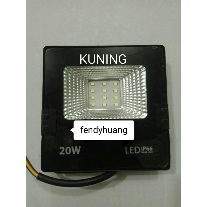 Jual Lampu Led Sorot Tembak Lapangan Taman Papan Nama Merk 20 Watt Wat ...