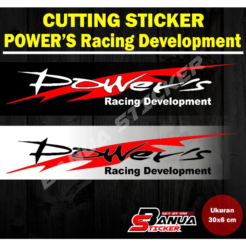 Jual Stiker Sponsor Power's Racing | Shopee Indonesia
