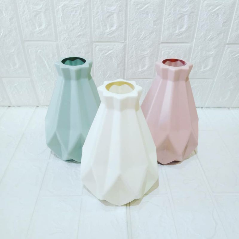 Jual VAS SHABBY WARNA PASTEL SERBAGUNA VAS IMPORT / VAS ORIGAMI VAS ...