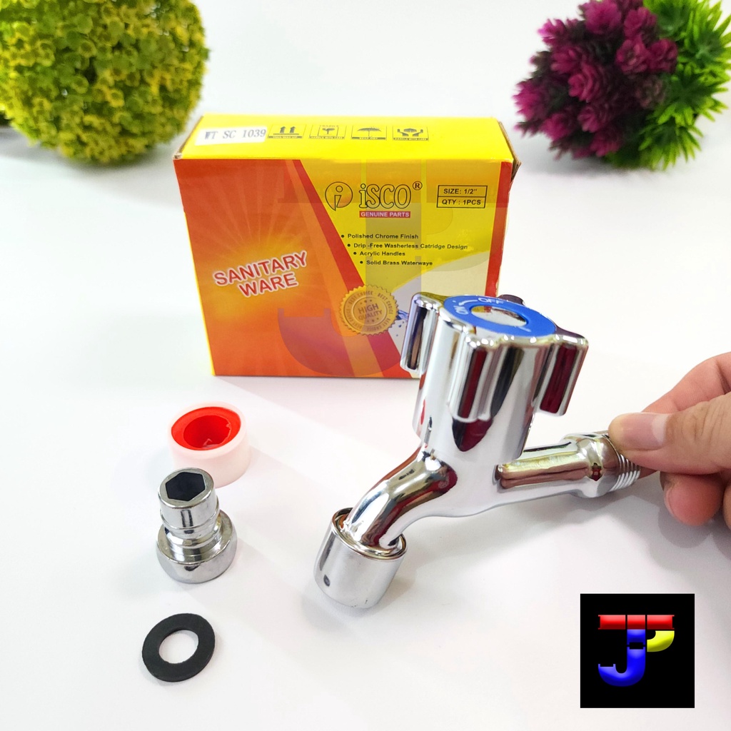 Jual Kran Tembok Baling Stainless Keran Air Kamar Mandi Keran Tembok ...
