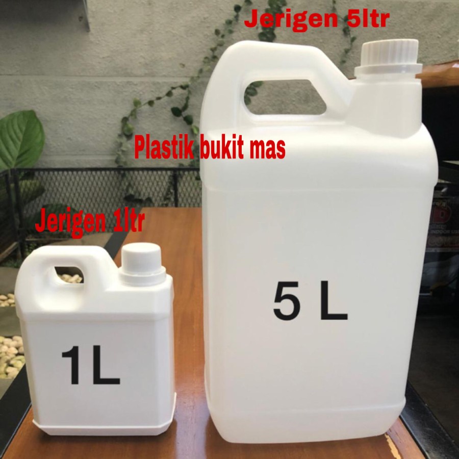 Jual Jerigen 5 liter / jerigen 5000 ml / botoljerigen 5 liter baru ...