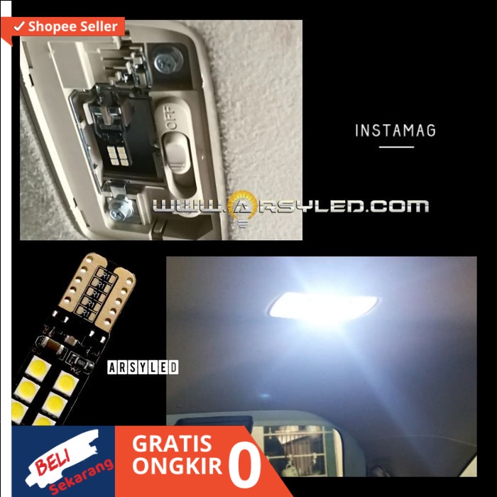 Jual Lampu LED T10 Plafon Kabin Mobil Honda Mobilio Brio 3030 12 Extrime DAP | Shopee Indonesia