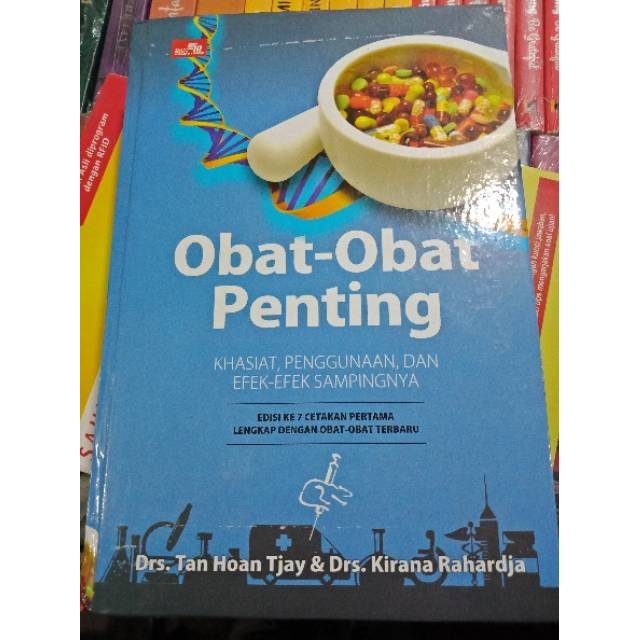 Jual Buku OOP Farmasi ORI - Buku Obat-Obat Penting Edisi ke 7 Cetakan Pertama Tan Hoan Tjay ...