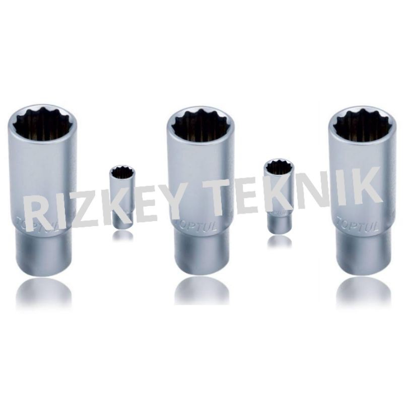 Jual TOPTUL BAEF 1627 DEEP SOCKET 1/2"DR X 27MM | Shopee Indonesia