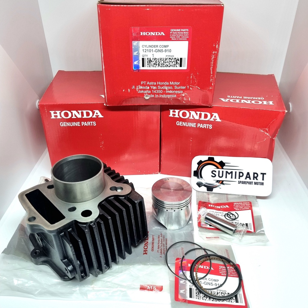 Jual GN5 Silinder Blok Cylinder Block Motor Grand Mesin Supra X Win ...