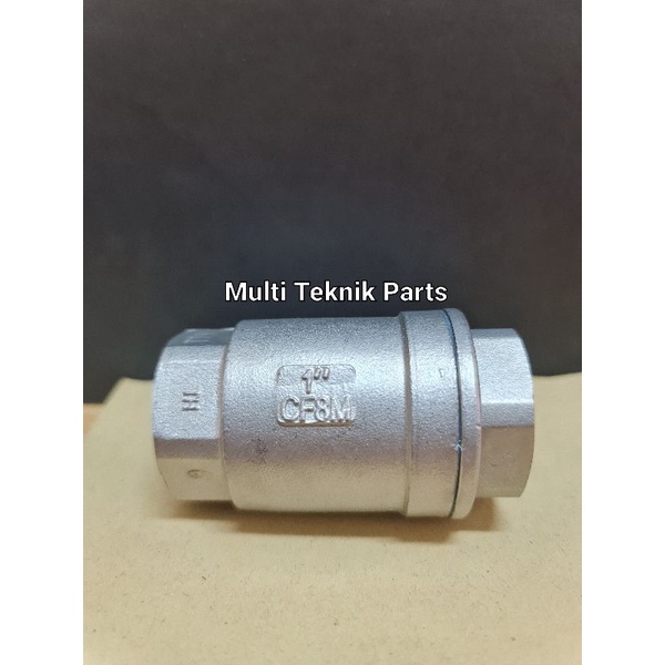 Jual Tusen Klep / Vertical Lift Check Valve Stainless 316 drat 1 1/2 ...