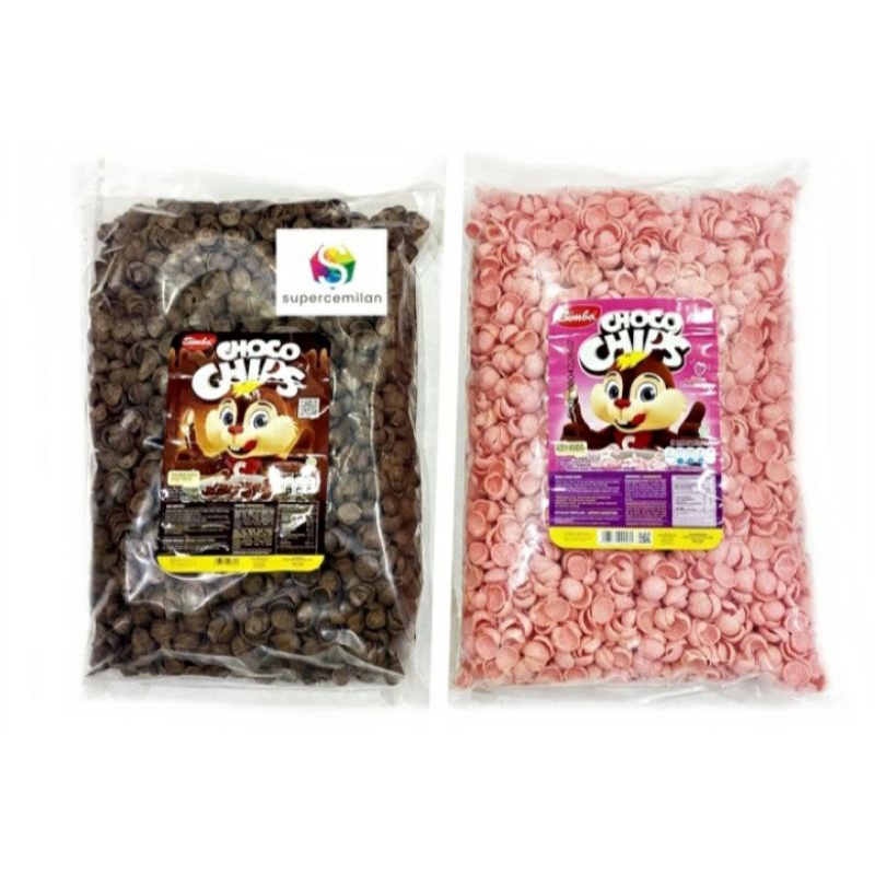 Jual SIMBA CHOCO CHIPS/SIMBA BULKY/SIMBA CRUNCH/SIMBA 1KG | Shopee ...