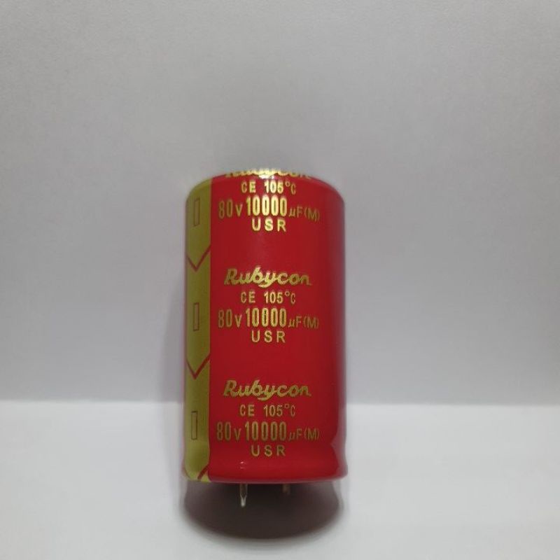 Jual Elco 10000 UF 80V Rubycon Red no.1 USR | Shopee Indonesia