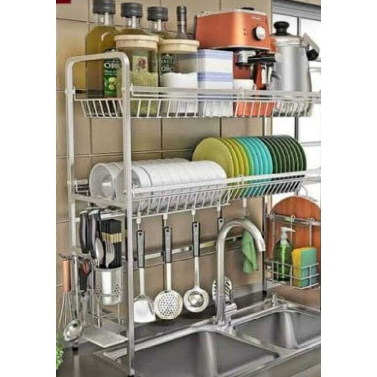 Jual Rak piring jumbo bahan besi holo anti karat powder counting ...