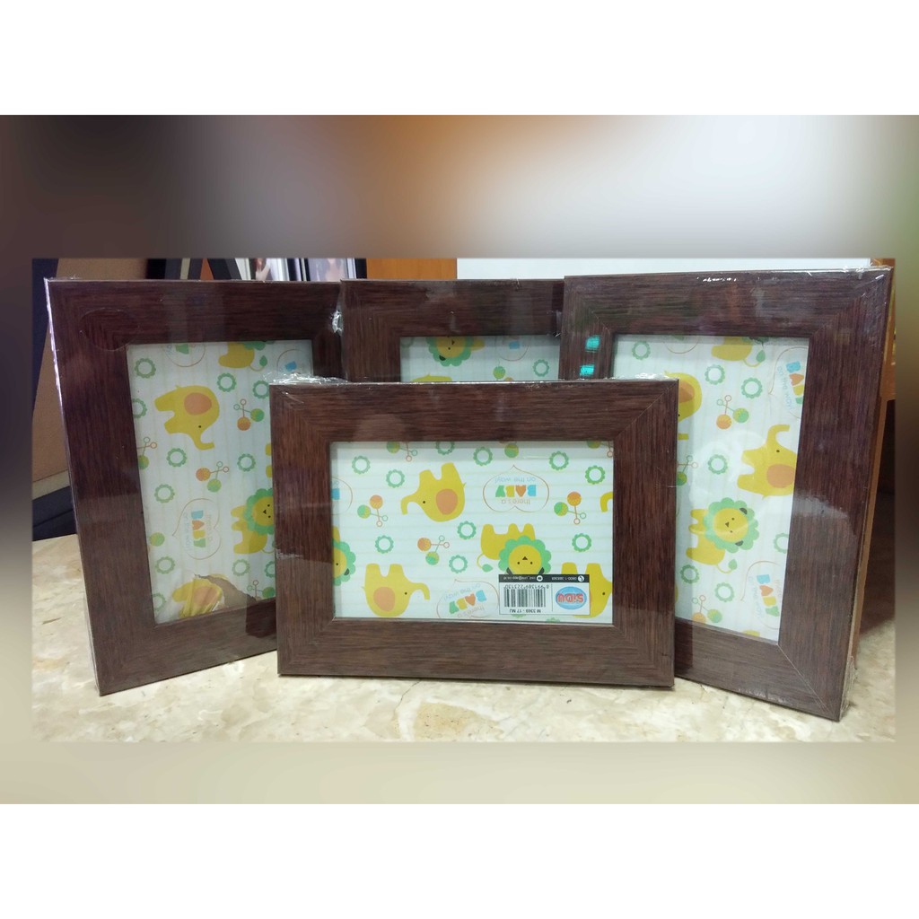 Jual Pigura / Frame / Bingkai Foto 4R (10x15cm) - Bahan Fiber Warna ...