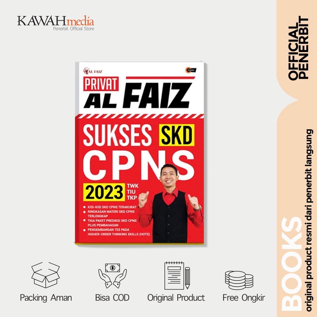 Jual Buku Referensi Privat Al Faiz Sukses SKD CPNS 2023 Cmedia Kawahmedia | Shopee Indonesia
