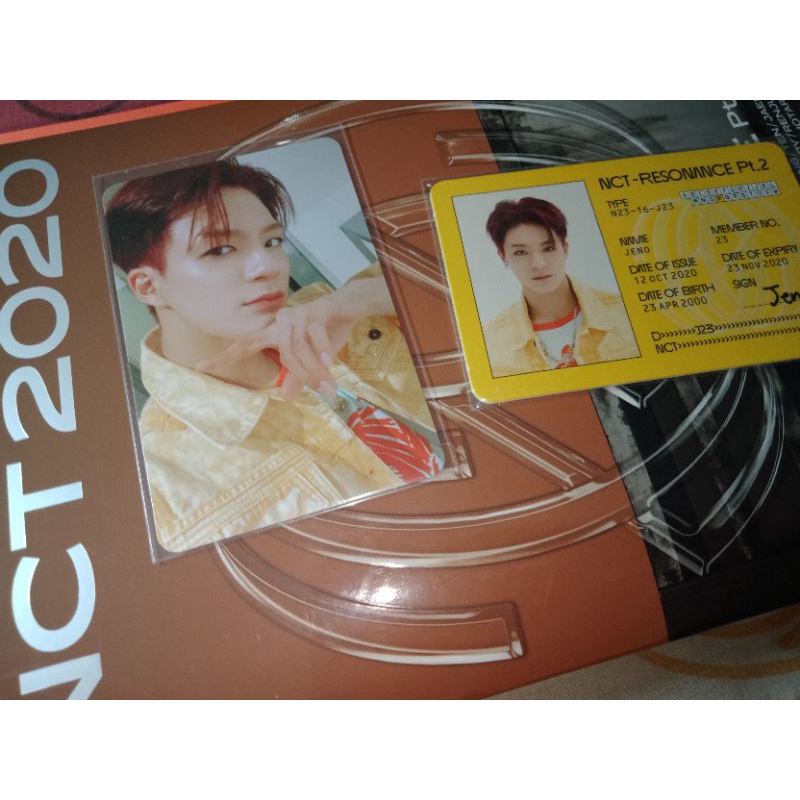 Jual jeno nct 2020 departure id card | Shopee Indonesia