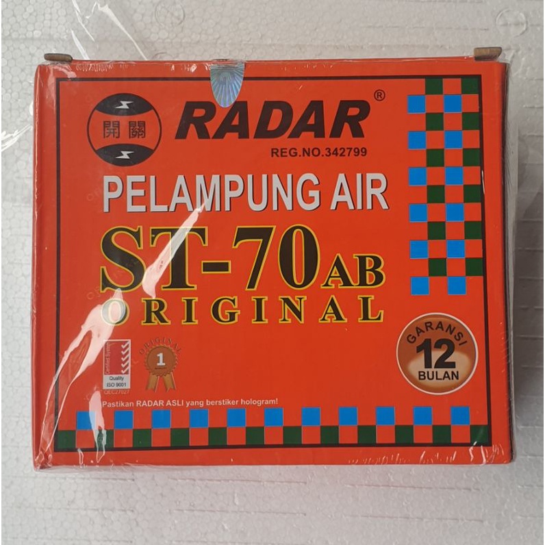 Jual pelampung air RADAR st-70 ab ORIGINAL pelampung toren otomatis 1/2 inch | Shopee Indonesia