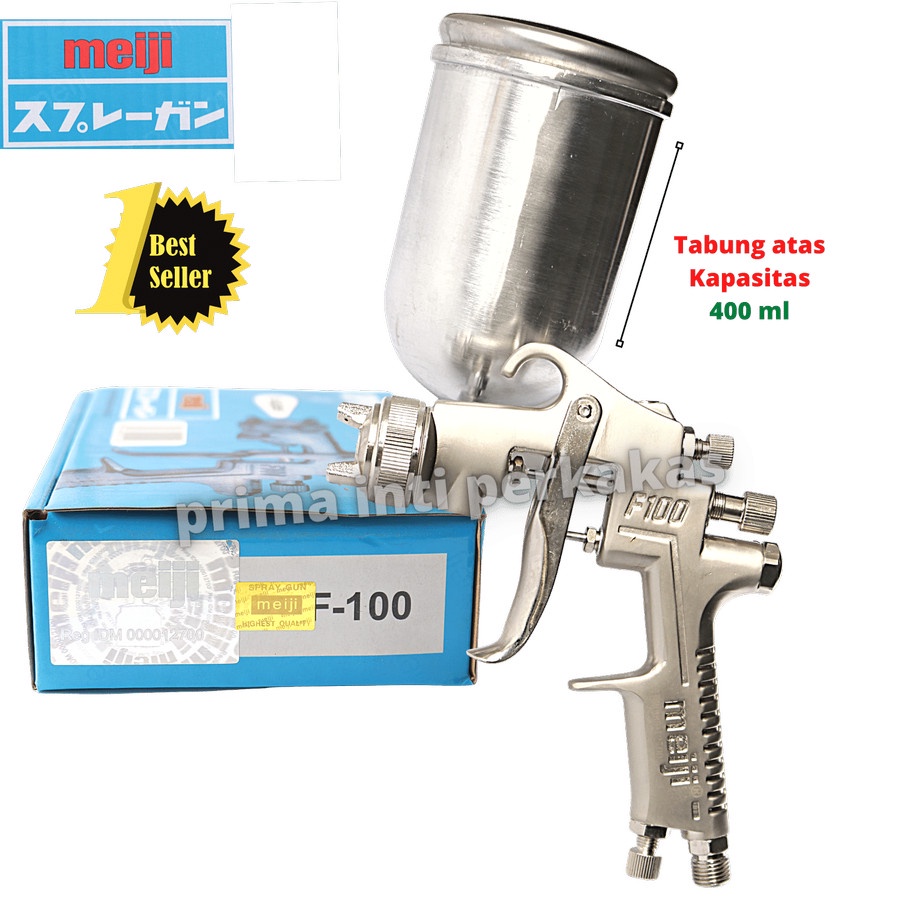 Jual " Promo " Sped Cet Meiji F100 / Spray Gun Meiji F-100 - ORIGINAL ...
