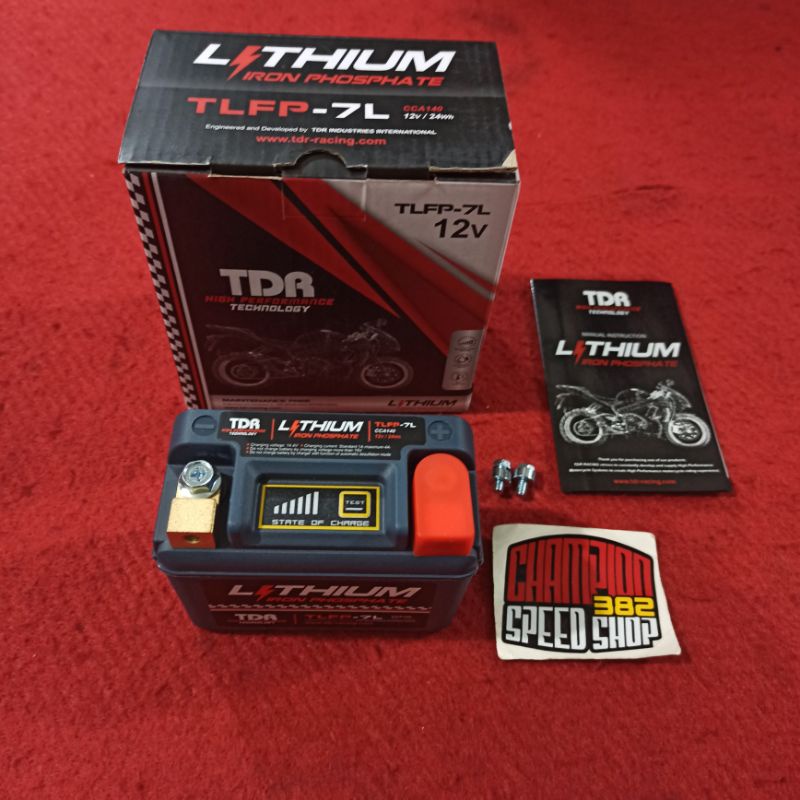 Jual Aki TDR Lithium TLFP-7L 12V Vario 125 Vario 150 PCX 150 ADV 150 ...
