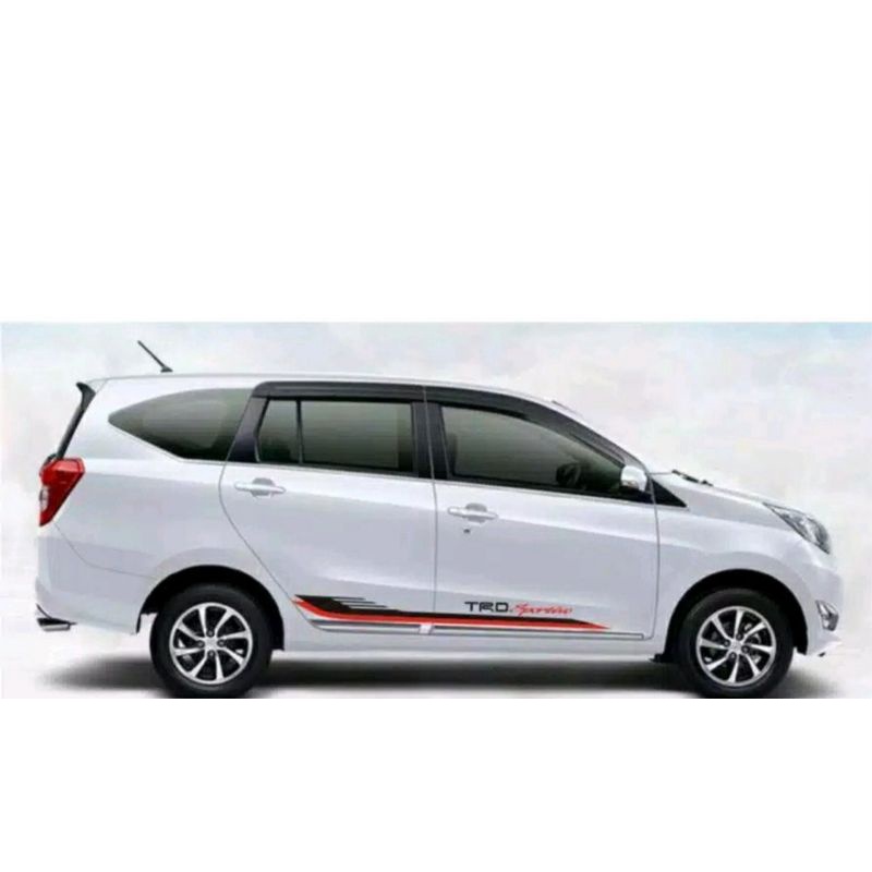 Jual Stiker sticker mobil trd sportivo body pintu samping agya ayla ...