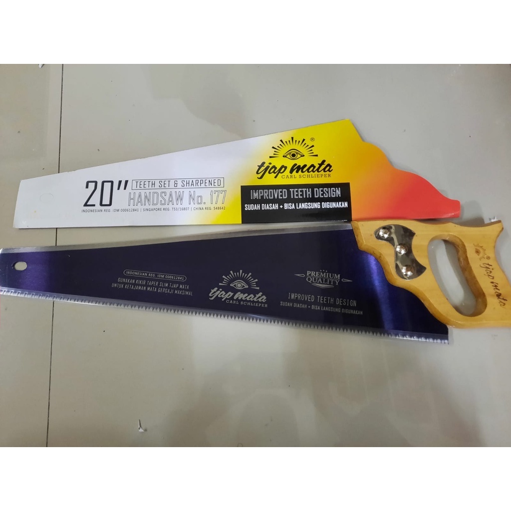 Jual CAP MATA GERGAJI KAYU 18 IN & 20 IN TJAP MATA EYE BRAND GERMANY ...