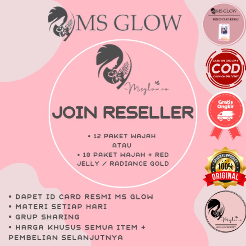 Jual KHUSUS RESELLER MS GLOW paket pemutih, skincare | Shopee Indonesia