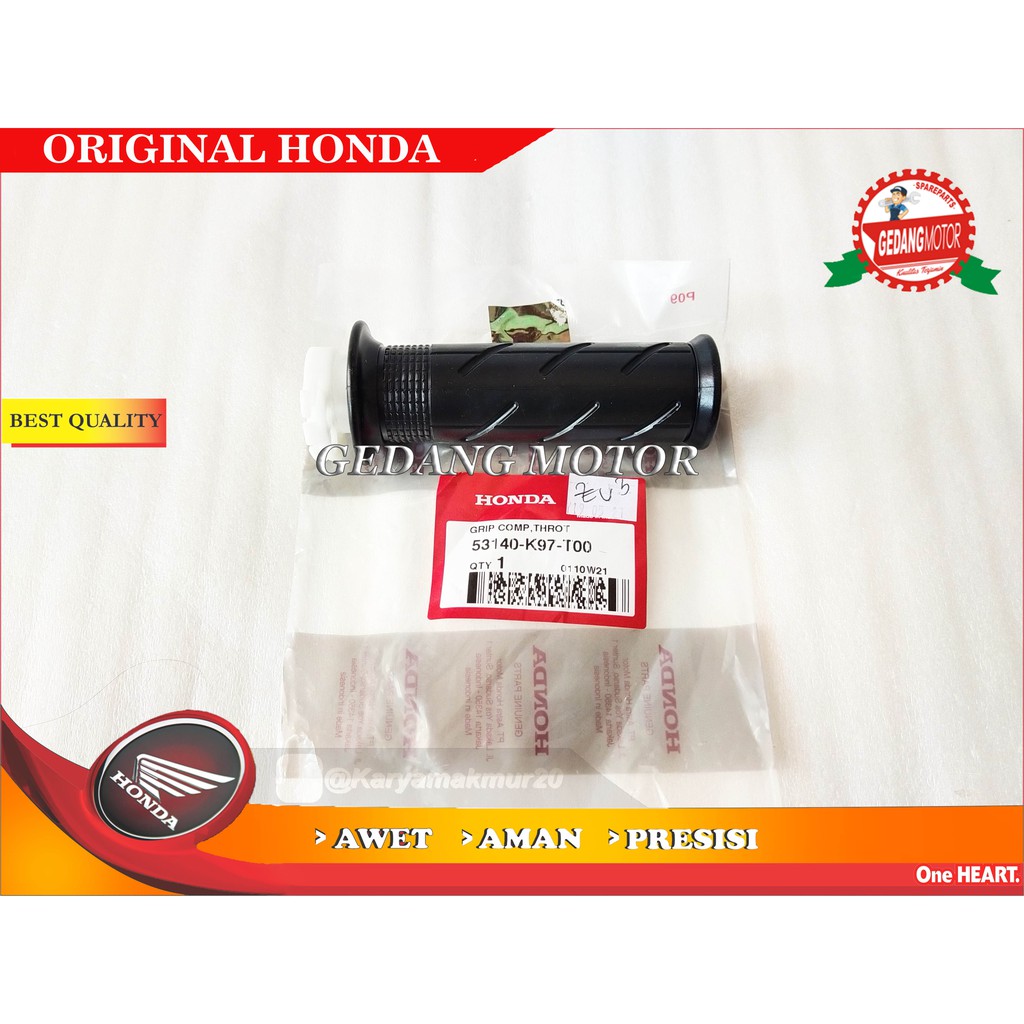 Jual HANFAT HANDGRIP PCX 150 HYBRID PCX 160 KANAN ORI AHM | Shopee ...