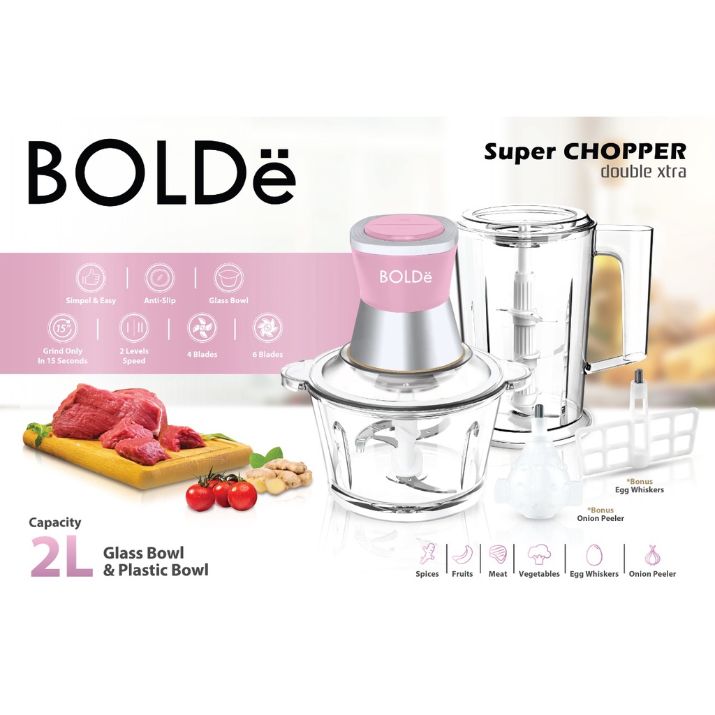 Jual BOLDe Super Chopper Double Xtra 2 Liter | Shopee Indonesia