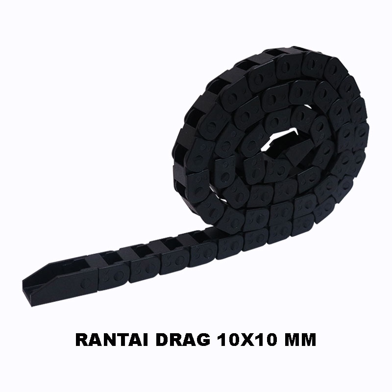 Jual EELIC DRC-10X10MM Drag chain rantai pelindung kabel bahan plastik ...