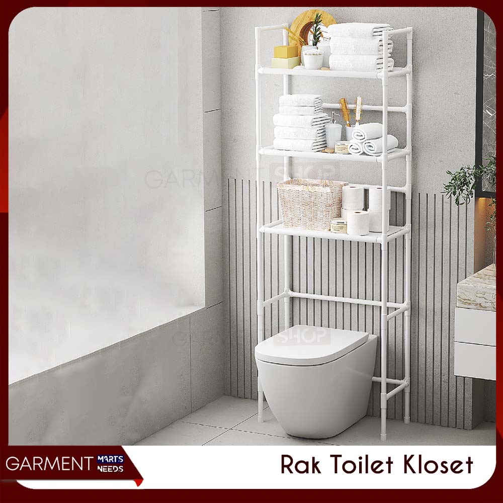Jual RKLNW - Rak Toilet WC Rak Kamar Mandi Serbaguna Rak sabun Standing ...