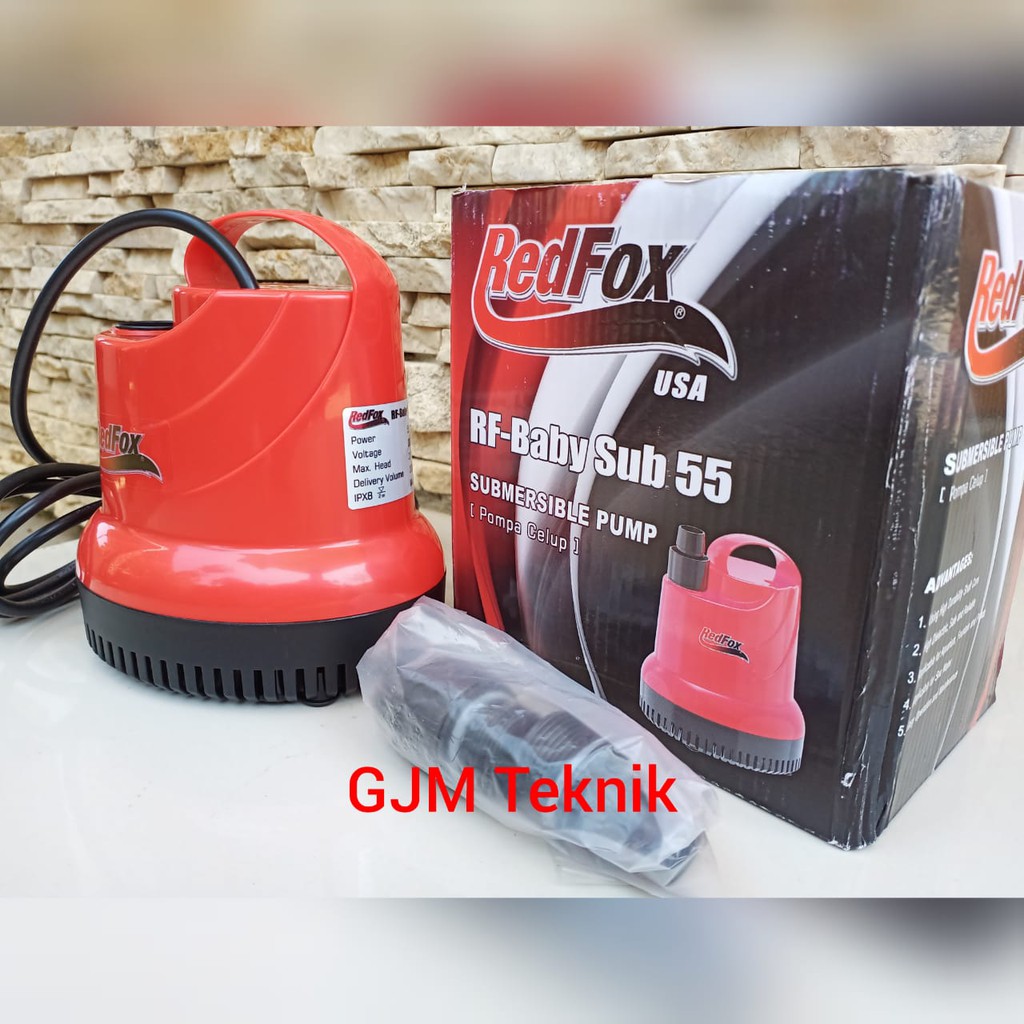 Jual Pompa Celup Red fox Submersible RF 55 - Pompa celup murah | Shopee ...