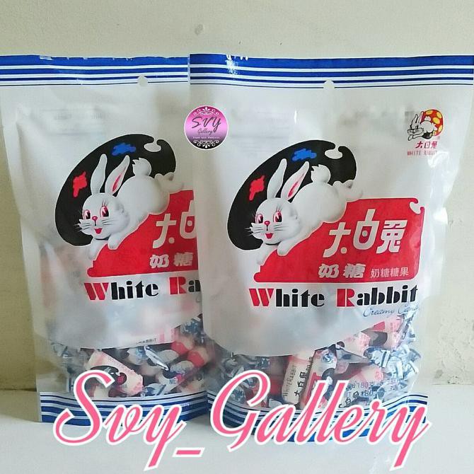 Jual ENAK PERMEN SUSU WHITE RABBIT / PERMEN JADUL BANYAK RASA | Shopee ...