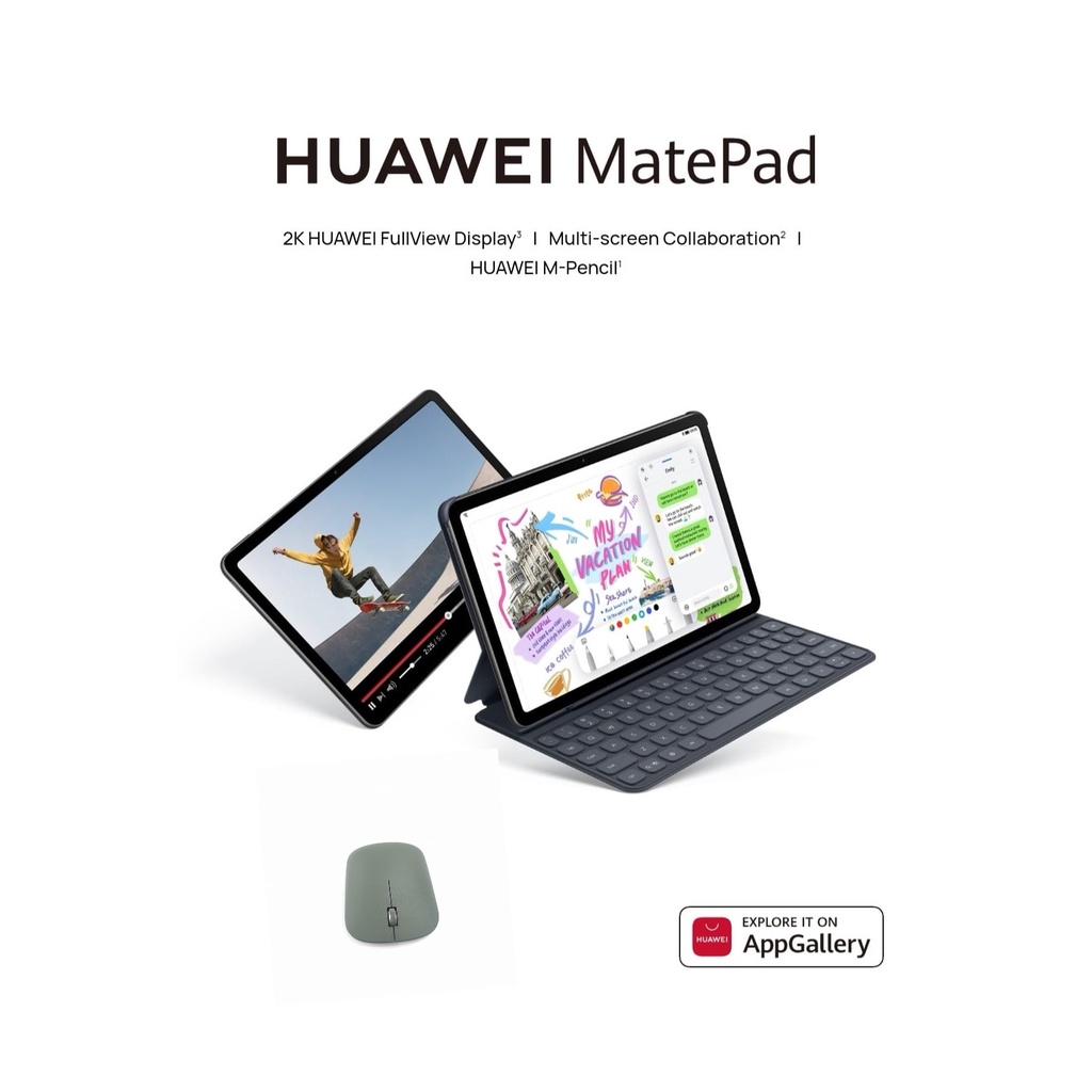 Jual Huawei matepad new 2022 4/128(bah4-w09) OS Harmoni prosesor ...