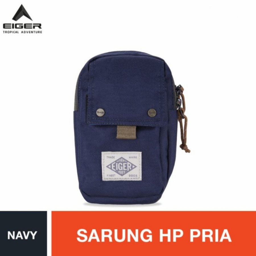 Jual Eiger1989 Tas HP Vessel Sling 1F case Handphone Original Navy ...