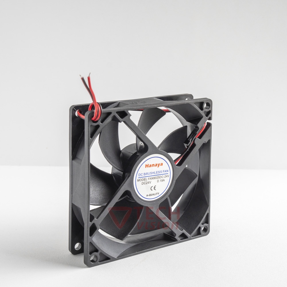 Jual Cooling Fan DC 8cm x 8 cm 24V (Kipas Pendingin 24 Volt) | Shopee ...