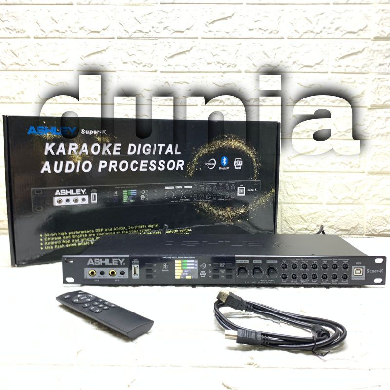 Jual Digital Processor Karaoke Management Ashley Super K Original ...