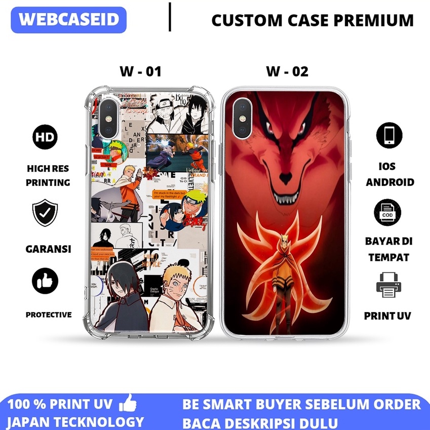 Jual webcaseid custom case premium anime Naruto tersedia buat semua ...