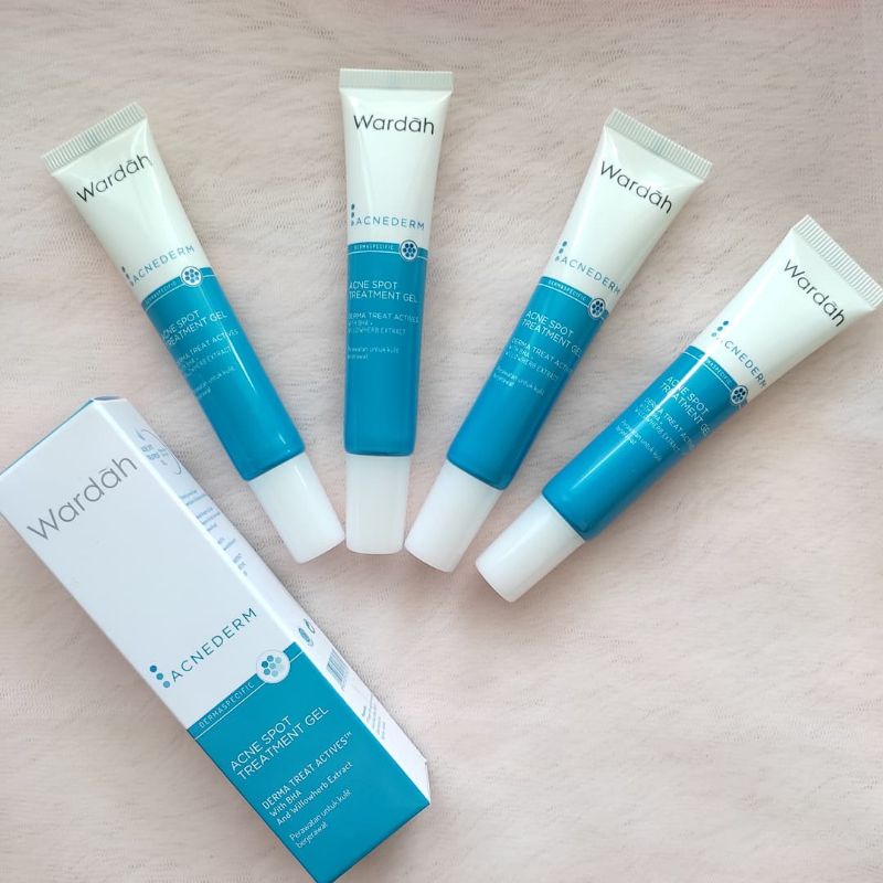 Jual Wardah Acnederm Spot Treatment Gel | Shopee Indonesia