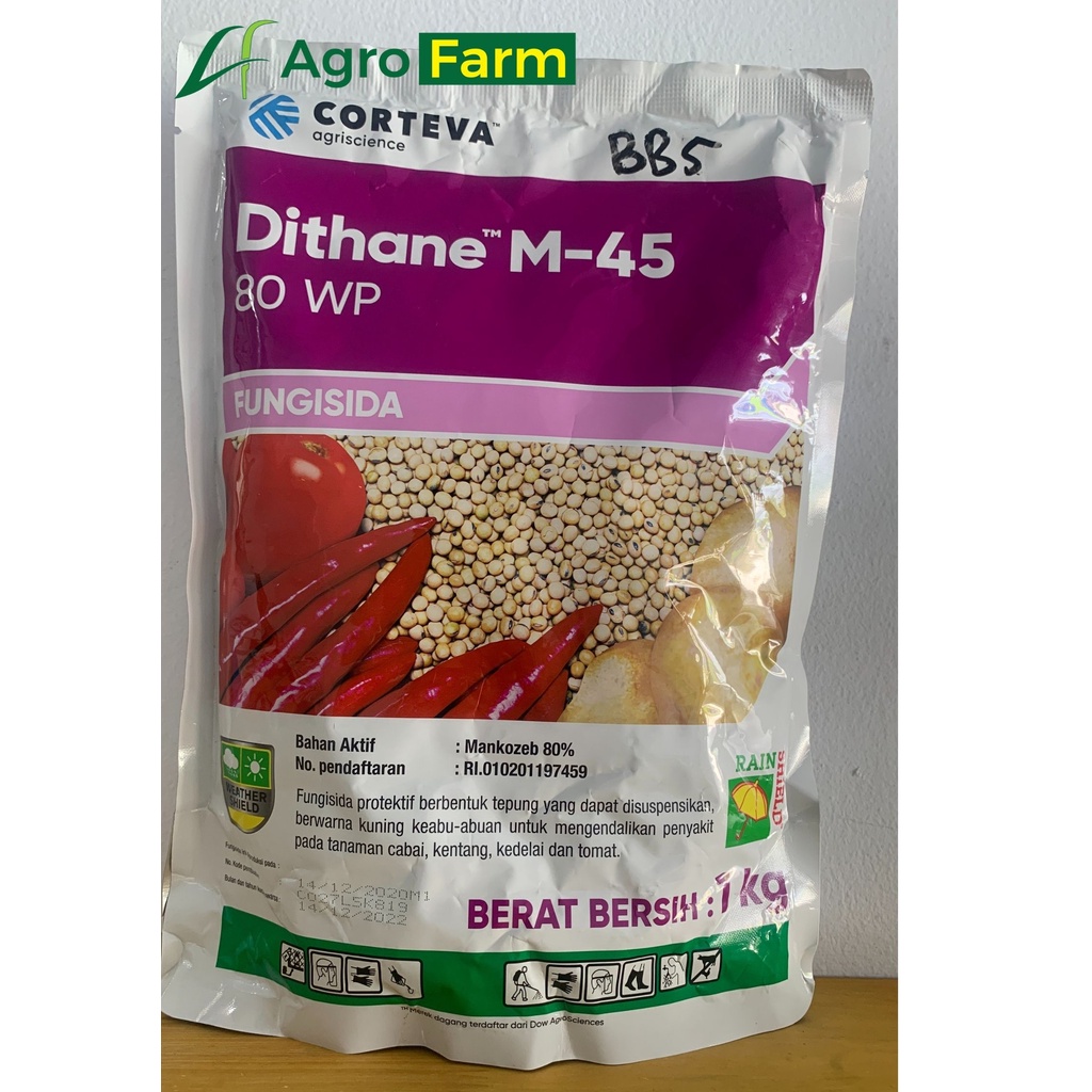 Jual Fungisida Dithane M45 80WP 1 KG | Shopee Indonesia