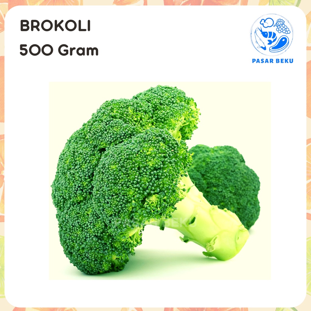Jual Brokoli Hijau 500 Gram Sayuran Segar Sayur Frozen Pasar Beku ...