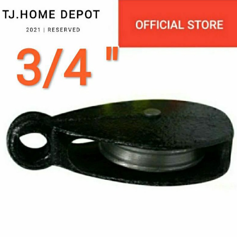 Jual Kerekan Burung 3/4" Inch 19 MM Katrol Kecil Pulley | Shopee Indonesia