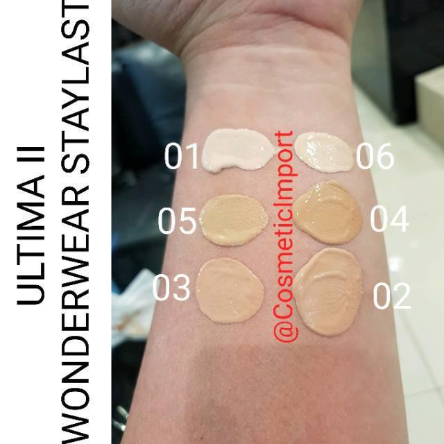 Jual Ultima II Wonderwear Stay Last Liquid Foundation 30ml | Shopee ...