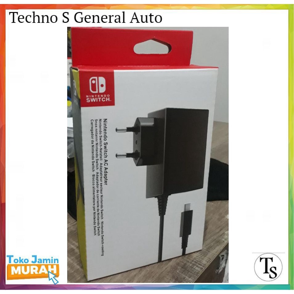 Jual AC Adaptor Charger Nintendo Switch / Kabel AC Adapter Nintendo ...