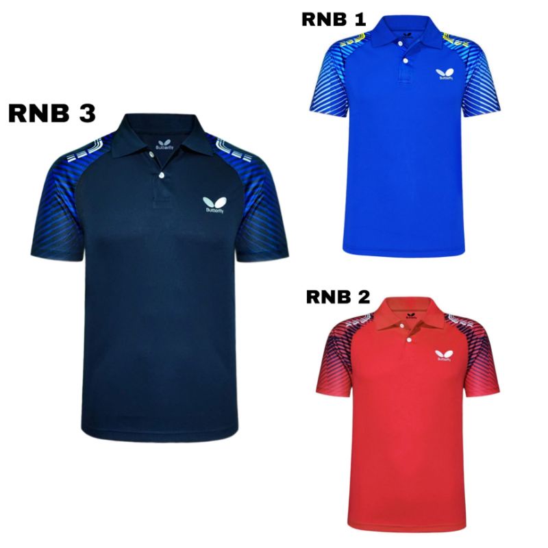 Jual JERSEY BAJU KAOS OLAHRAGA TENIS MEJA BUTTERFLY IMPOR KODE WARNA ...