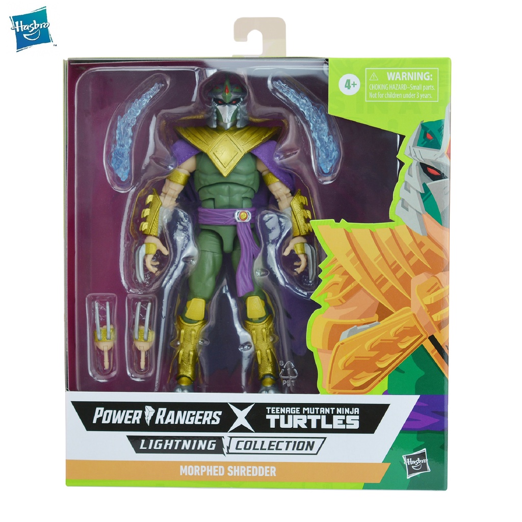 Jual POWER RANGERS TMNT Lightning Collection Morphed Shredder Green ...