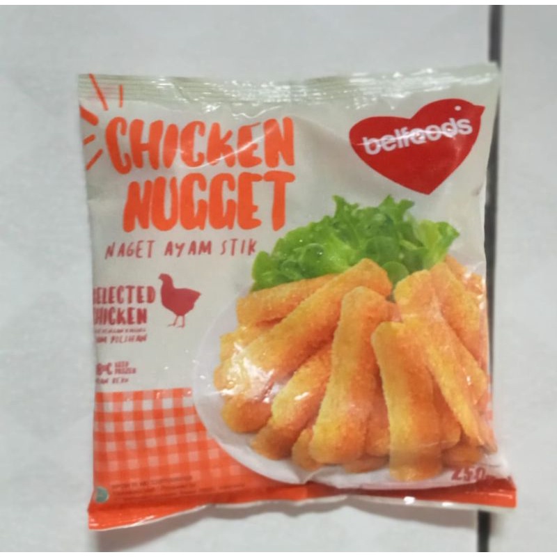 Jual Chicken Nugget Stick Belfoods 250 gr Frozen Food Murah | Naget ...