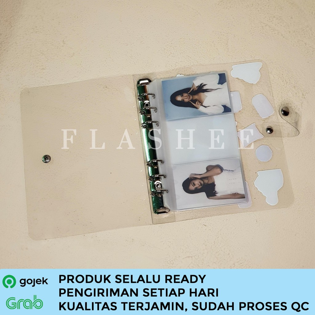 Jual Flashee Kantong PC Binder A6 3P Sleeve Photocard Holder Tempat Polaroid Kpop Sleeve Foto ...