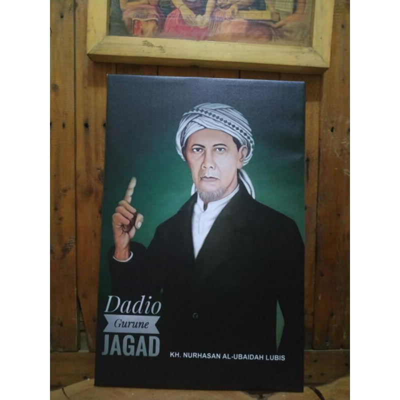 Jual Lukisan KH UBAIDILLAH Pendiri Ponpes LDII | Shopee Indonesia